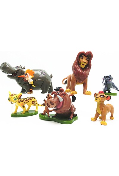 Allfun 6 Adet Aslan Kral Simba Mufasa Timon Pumbaa Şekil Oyuncak (Yurt Dışından) Allfun 6 Adet Aslan Kral Simba Mufasa Timon Pumbaa Şekil Oyuncak (Yurt Dışından)