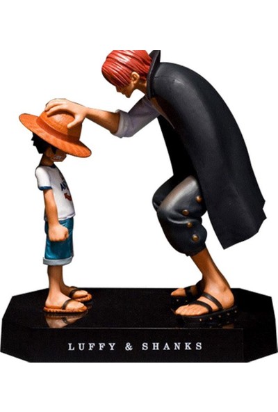 Allfun 17 cm Pvc Tek Parça Şekil Hasır Şapka Luffy Kızıl Saçlı Shanks Anime Koleksiyon (Yurt Dışından) Allfun 17 cm Pvc Tek Parça Şekil Hasır Şapka Luffy Kızıl Saçlı Shanks Anime Koleksiyon (Yurt Dışından)