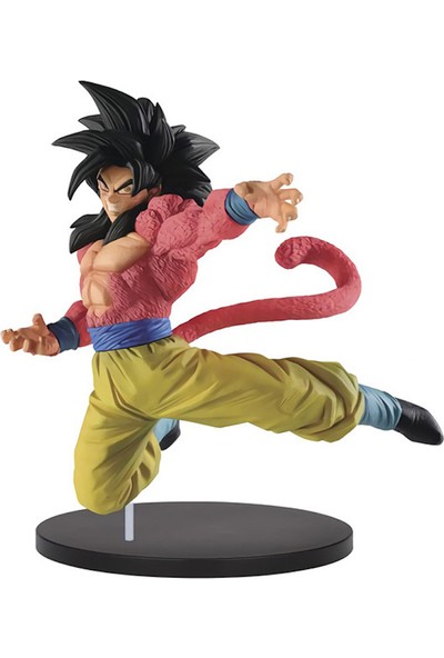 Allfun Dragon Topu Z Son Goku Süper Saiyan 4 Savaş Formu Kızıl Saç Aksiyon Figürü (Yurt Dışından)