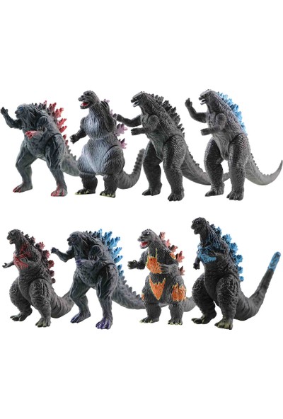 Allfun 8 Adet Godzilla Şekil Oyuncak Kral Dinozor Canavarlar Modeli Bebek Süsleri (Yurt Dışından) Allfun 8 Adet Godzilla Şekil Oyuncak Kral Dinozor Canavarlar Modeli Bebek Süsleri (Yurt Dışından)
