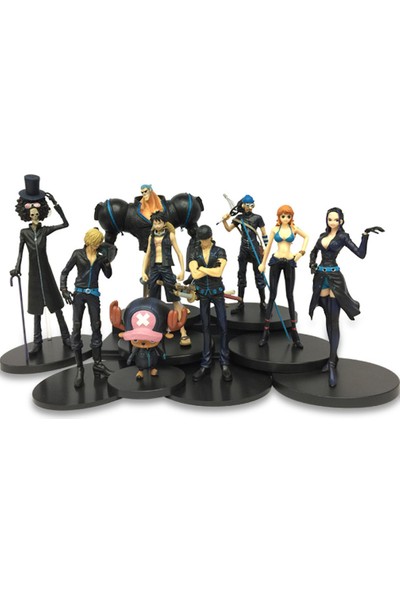 Allfun 9psc Tek Parça Şekil Oyuncak Luffy Roronoa Zoro Brook Çocuklar Dekorasyon (Yurt Dışından) Allfun 9psc Tek Parça Şekil Oyuncak Luffy Roronoa Zoro Brook Çocuklar Dekorasyon (Yurt Dışından)
