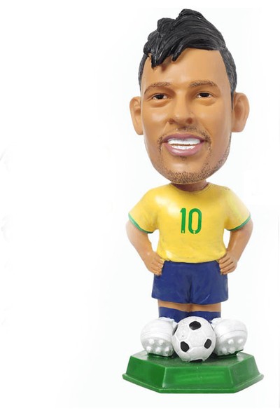 Allfun Futbol Yıldızı Neymar Şekil Oyuncak 18 cm Dekorasyon (Yurt Dışından)