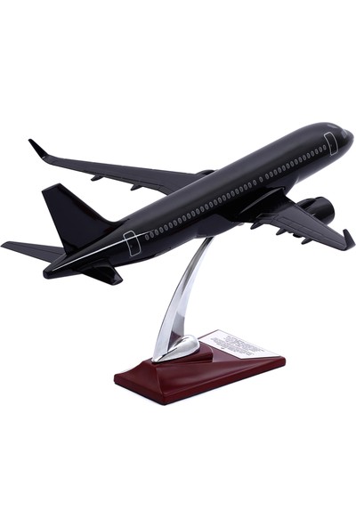 Zekupp Airbus A320, 1/100 Thy Siyah Renkli Uçak Maketi Zekupp Airbus A320, 1/100 Thy Siyah Renkli Uçak Maketi