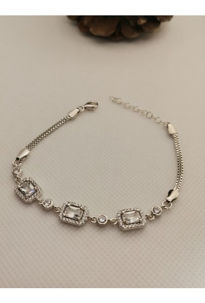 GümüşPark Midyat 925 Ayar Gümüş Baget Bileklik