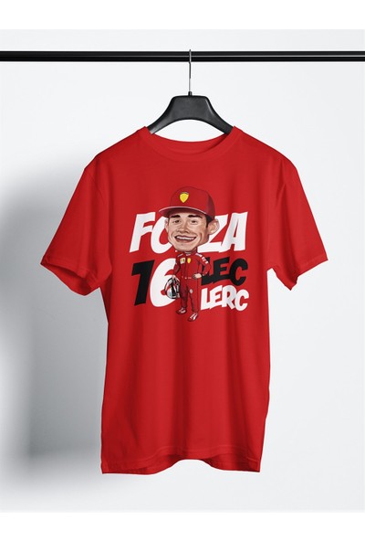 FNBX Scf Forza Leclerc Kırmızı T-Shirt FNBX Scf Forza Leclerc Kırmızı T-Shirt