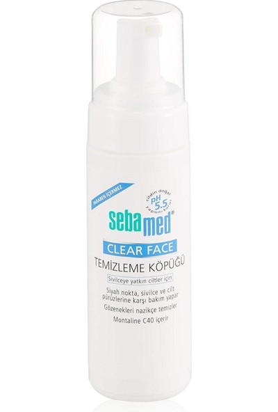 Sebamed Clear Face Yüz Temizleme Köpüğü 150ML Sebamed Clear Face Yüz Temizleme Köpüğü 150ML