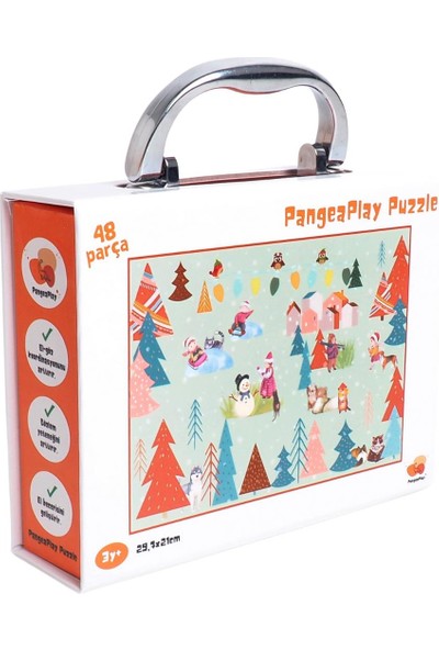 Pangea Pangeaplay Puzzle - Mutlu Kış Masalı Pangea Pangeaplay Puzzle - Mutlu Kış Masalı