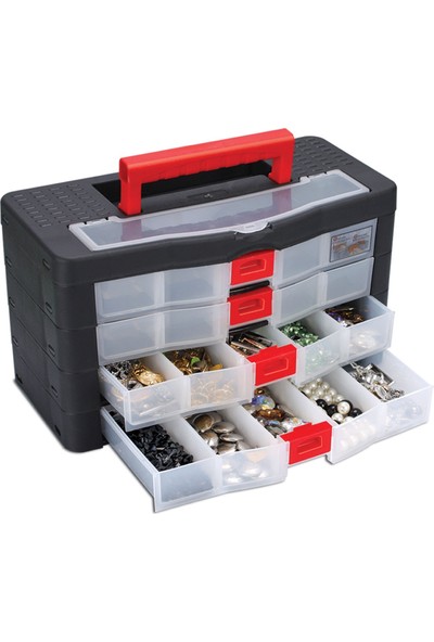 Acenter Super Bag 4 Organizerli Çekmeceli Çanta ASR-2058