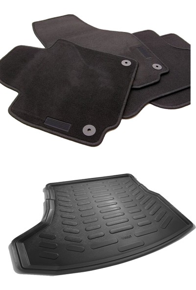 Rizline Skoda Octavia 2012-2020 Halı Paspas+3d Bagaj Havuzu Rizline Skoda Octavia 2012-2020 Halı Paspas+3d Bagaj Havuzu