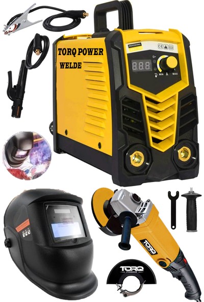 Torq Power Double Mma 201 Süper Ultrasonıc Dijital Göstergeli Fan Soğutmalı Invertör Kaynak Makinası Torq Power Double Mma 201 Süper Ultrasonıc Dijital Göstergeli Fan Soğutmalı Invertör Kaynak Makinası