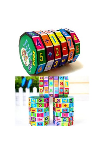 ThreeMB Toys Matematik Zeka Küpü Eğitici Matematik Işlemleri ThreeMB Toys Matematik Zeka Küpü Eğitici Matematik Işlemleri