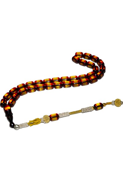 Gönül Kazaziye Püsküllü Sürmeli Sıkma Kehribar Tesbih Gönül Kazaziye Püsküllü Sürmeli Sıkma Kehribar Tesbih