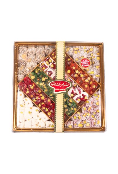 Haluk Aydın Kuruyemiş Fitil & Çifte Kavrulmuş Lokum 595 gr Haluk Aydın Kuruyemiş Fitil & Çifte Kavrulmuş Lokum 595 gr