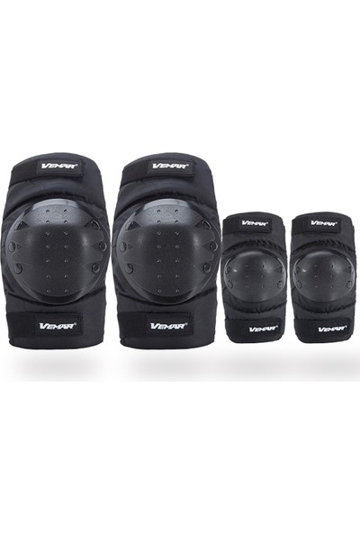 KKmoon 4 Adet Koruyucu Dişli Set Diz Pedleri Dirsek Pedleri (Yurt Dışından)