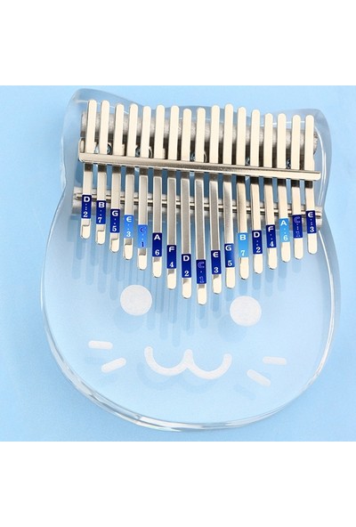 Generic 17 Ton Kristal Akrilik Thumb Piyano Şirin Kedi Generic 17 Ton Kristal Akrilik Thumb Piyano Şirin Kedi