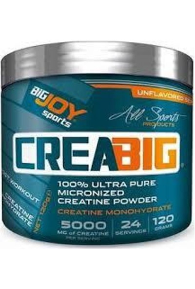 Bigjoy Creabig Creatine Powder 120 gr Kreatin Monohidrat Bigjoy Creabig Creatine Powder 120 gr Kreatin Monohidrat