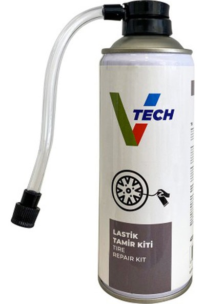 Vtech Lastik Tamir Kiti Spreyi Yol Yardım 400ML Vtech Lastik Tamir Kiti Spreyi Yol Yardım 400ML