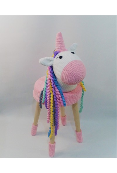 İztalya Amıgurumı Çocuk Sandalye-Unıcorn