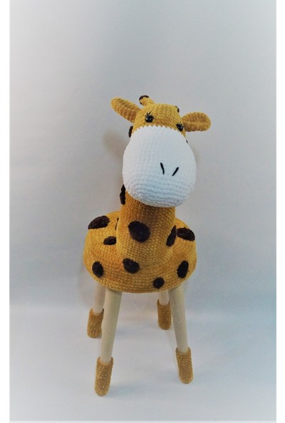 İztalya Amigurumi Zürafa Çocuk Sandalye