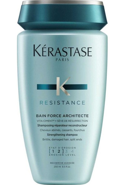 Kerastase Yıpranmış Saçlar Için Şampuan (Yıpranma Seviyesi 1-2) - Bain Force Architecte 250 ml 3474636397945 Kerastase Yıpranmış Saçlar Için Şampuan (Yıpranma Seviyesi 1-2) - Bain Force Architecte 250 ml 3474636397945