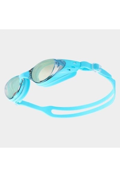 Schulzz Youyou Unisex Anti-Sis Uv Yüzücü Gözlüğü Mavi -Deniz Havuz Gözlüğü Mavi