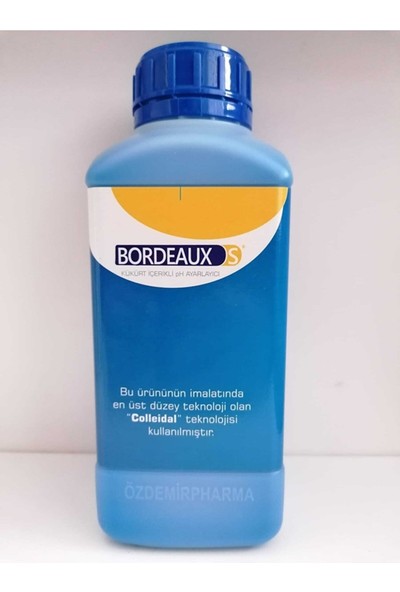 Bordeaux Bordo Bulamacı 1lt (Kükürtlü Bakırlı Gübre Çözeltisi) Bordeaux Bordo Bulamacı 1lt (Kükürtlü Bakırlı Gübre Çözeltisi)