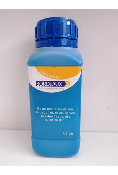 Bordeaux Bordo Bulamacı 500ML (Kükürtlü Bakırlı Gübre Çözeltisi) Bordeaux Bordo Bulamacı 500ML (Kükürtlü Bakırlı Gübre Çözeltisi)
