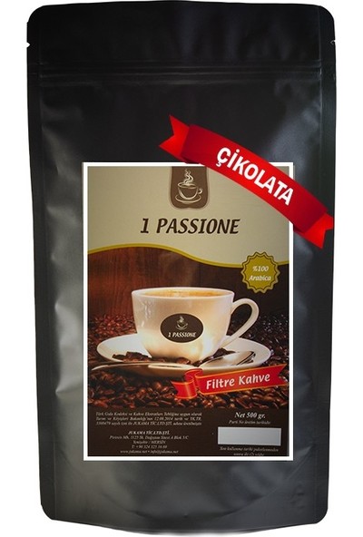 Jukama Çikolata Aromalı Filtre Kahve - 500 gr