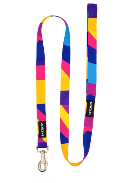 Patimio Colours Köpek Gezdirme Tasması Renkli 122-124 cm