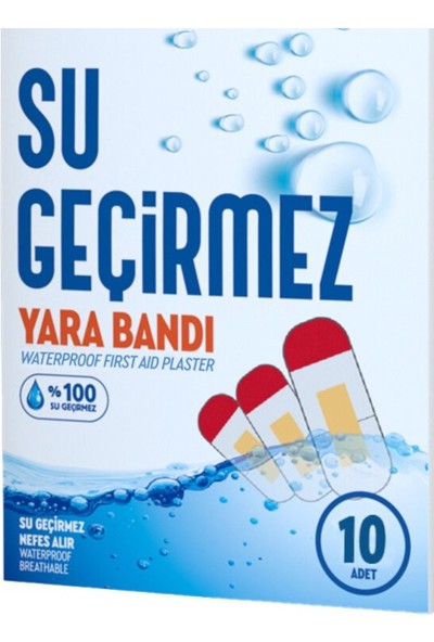 Savas Grup Yara Bandı Su Geçirmez 10LU Paket Savas Grup Yara Bandı Su Geçirmez 10LU Paket
