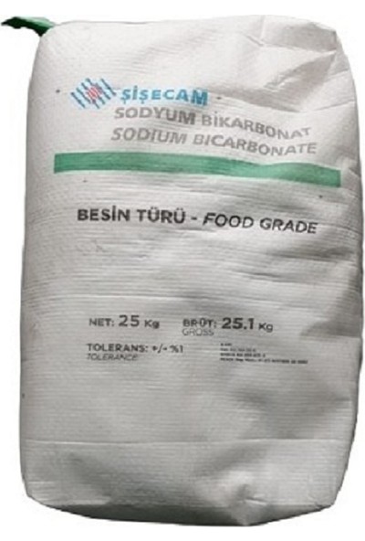 Saf Karbonat Sodyum Bikarbonat (Besin Sodası) Saf Karbonat Sodyum Bikarbonat (Besin Sodası)