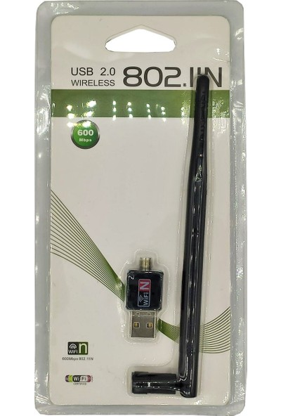 Happy Junior 600 Mbps Wifi Kablosuz Antenli USB Nano 802.11N Happy Junior 600 Mbps Wifi Kablosuz Antenli USB Nano 802.11N