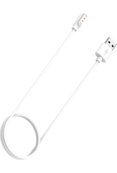 USB Şarj Kablosu Manyetik Oww 206 Oww 208 Oppo Izle Ücretsiz Beyaz