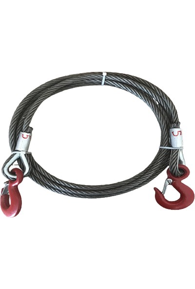 Lidersan Çelik 10 mm Kalınlıkta 5 Metre 7 Tona Kadar Çekebilen Çelik Çekme Halat Lidersan Çelik 10 mm Kalınlıkta 5 Metre 7 Tona Kadar Çekebilen Çelik Çekme Halat