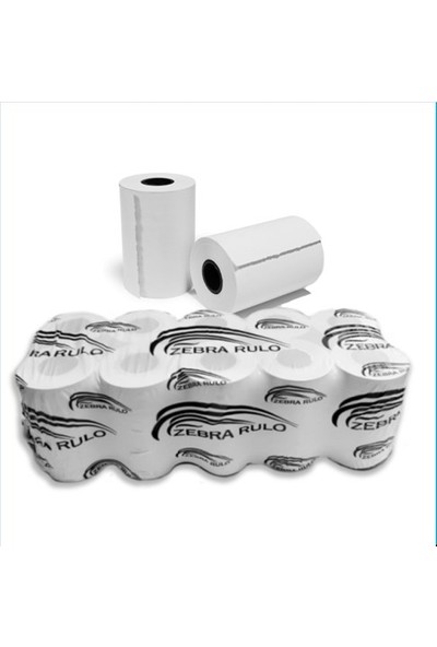 Zebra Rulo 10 Adet 56X16 Pos Rulosu Zebra Rulo 10 Adet 56X16 Pos Rulosu