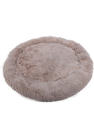 Peggy Pofuduk Kedi ve Köpek Yatağı Medium Vizon 65X10 cm Peggy Pofuduk Kedi ve Köpek Yatağı Medium Vizon 65X10 cm