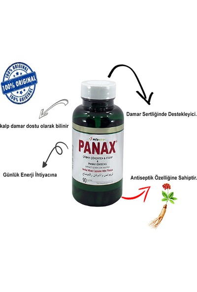 Panax Kapsül 90 Lı Panaks Kapsül Panax Kapsül 90 Lı Panaks Kapsül