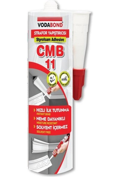Vodabond CMB11 Strafor Yapıştırıcısı 500 Gr. Vodabond CMB11 Strafor Yapıştırıcısı 500 Gr.