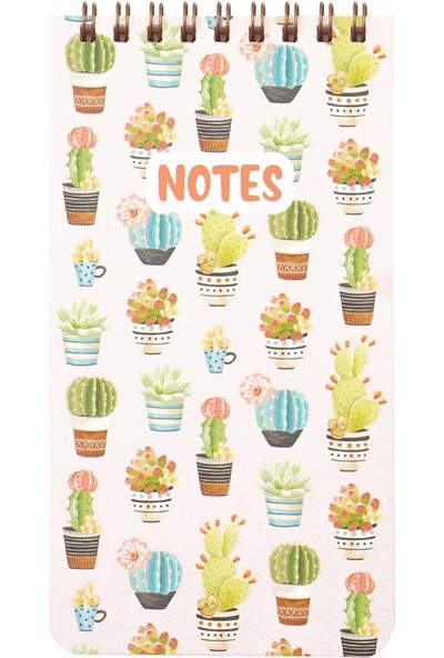 Keskin Color Spiralli To Do List - Cactus Keskin Color Spiralli To Do List - Cactus
