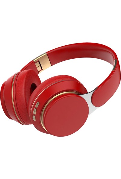 Wi Kablosuz Bluetooth Kulaklık Hi-Fi Stereo Dizüstü Kırmızı Için Mic ile Kırmızı Wi Kablosuz Bluetooth Kulaklık Hi-Fi Stereo Dizüstü Kırmızı Için Mic ile Kırmızı