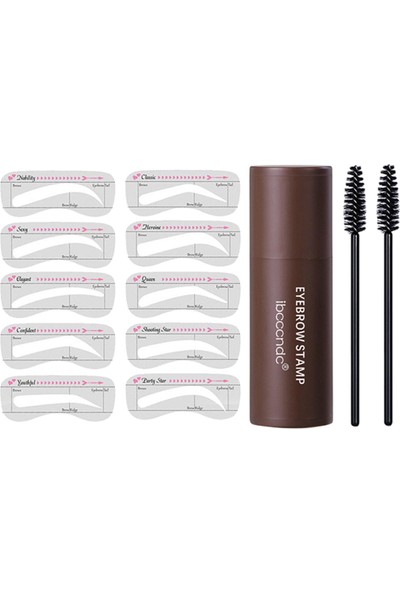 Kaş Damgası Şekillendirme Kiti Yapılabilir Makyaj Seti Kesinti Kadınlar Için Bir Adım Koyu Kahverengi Kaş Damgası Şekillendirme Kiti Yapılabilir Makyaj Seti Kesinti Kadınlar Için Bir Adım Koyu Kahverengi