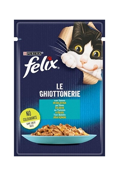 Felix Ton Balıklı Yetişkin Kedi Konservesi Pouch 26X85 gr Felix Ton Balıklı Yetişkin Kedi Konservesi Pouch 26X85 gr