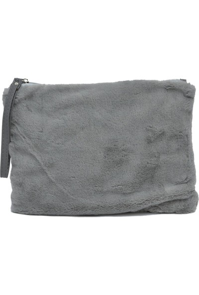 David Jones Kadın Clutch Çanta Koyu Gri