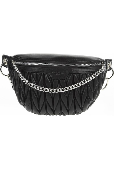 David Jones Kadın Bel Çantası Siyah