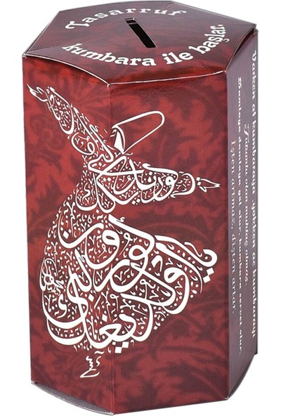 Biomak Özel Tasarım Karton Kumbara Bahşiş Kutusu Biomak Özel Tasarım Karton Kumbara Bahşiş Kutusu