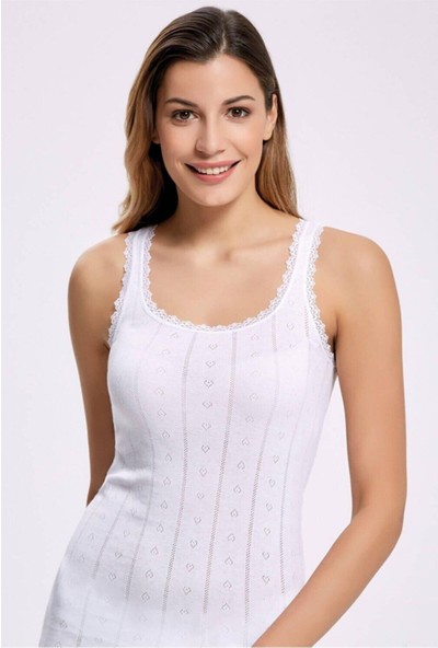 İLKE Kadın Geniş Askılı Jakarlı Transferli Ribana Atlet 2024 6 Adet İLKE Kadın Geniş Askılı Jakarlı Transferli Ribana Atlet 2024 6 Adet