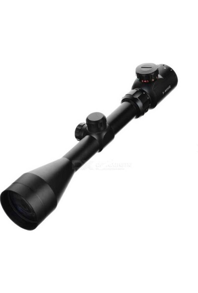 3-9X50EG Yüksek Kaliteli Çıft Işık Kırmızı,yeşil Kaynaklı Avcılık Süfer Tüfek Dürbün