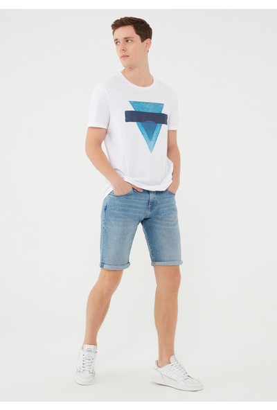 Mavi Tim Mavi Premium Vintage Mavi Denim Şort