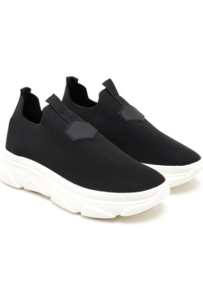 Desa Neil Siyah Kadın Triko Spor Ayakkabı