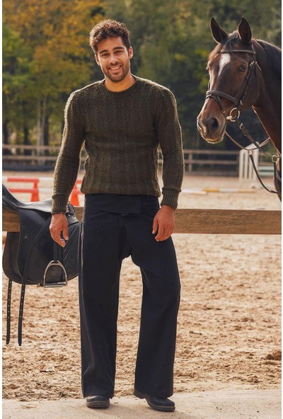 Los Banditos Beli Bağlamalı Bol Kesim Balıkçı Pantolon